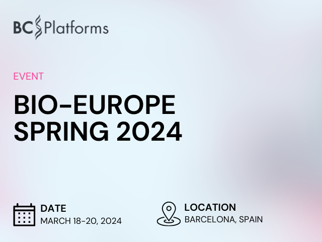 Bio-Europe Spring 2024